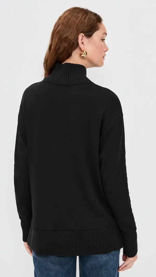 Z Supply Sable Ribbed Sweatshirt