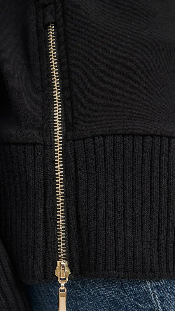 Z Supply Sable Ribbed Sweatshirt