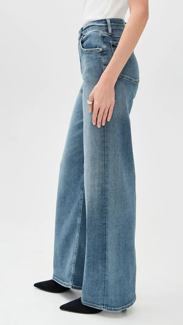 Citizens Of Humanity Lyra Long Wide-leg Jeans - Cooper