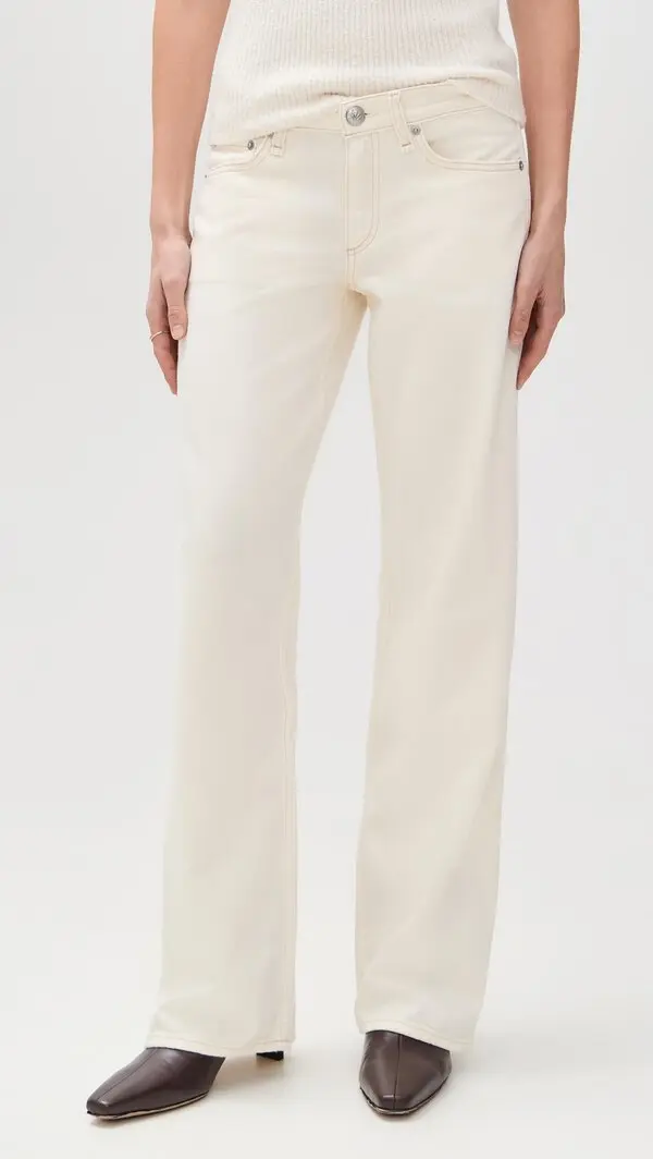 Rag & Bone Featherweight Cam Full Straight Jeans