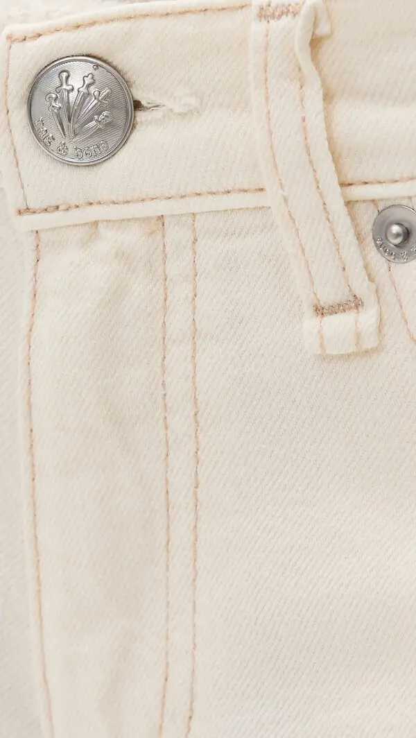 Rag & Bone Featherweight Cam Full Straight Jeans