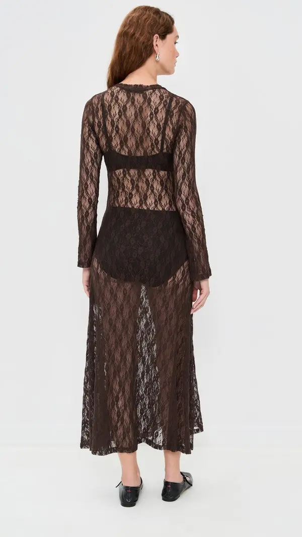 LE BOP Hattie Lace Maxi Dress