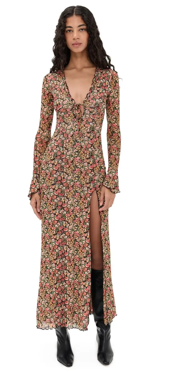 RESA Lennon Floral Print Maxi Dress