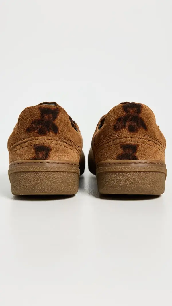 Acne Studios Bear Print Sneakers - Rust Brown