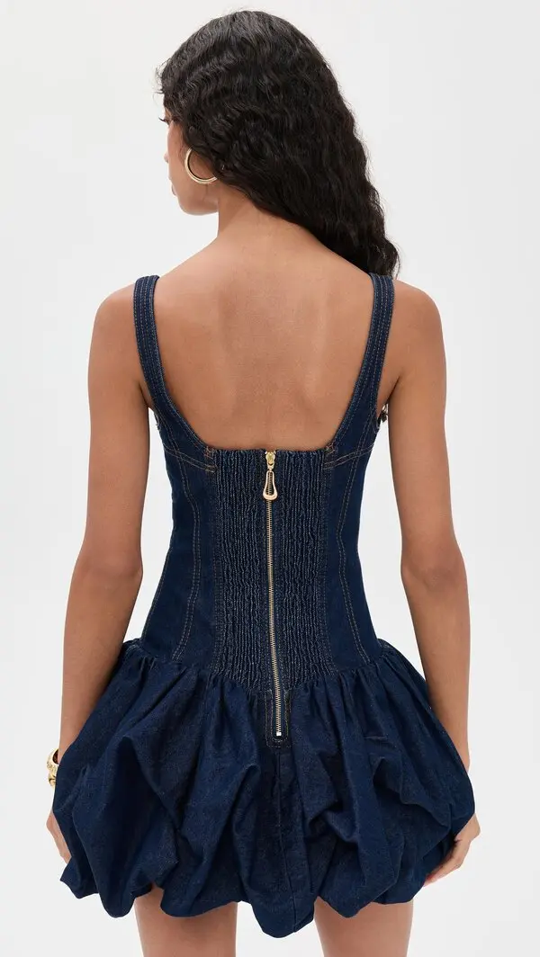 Aje Briar Denim Mini Dress