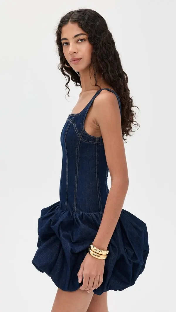 Aje Briar Denim Mini Dress