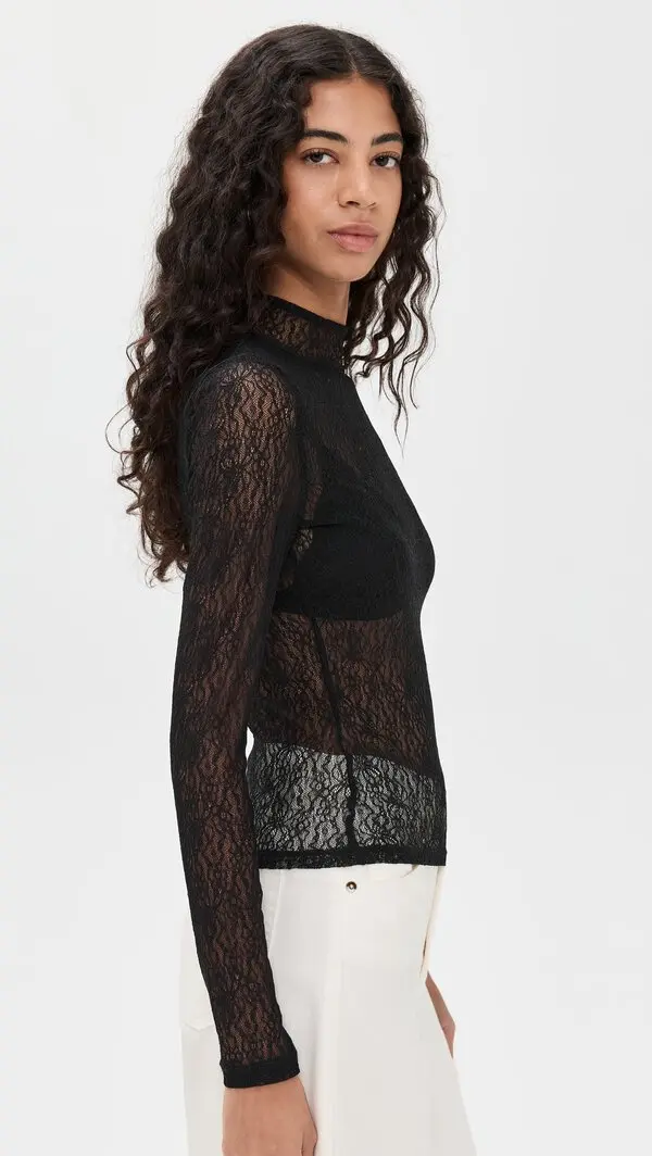 Veronica Beard Nate Lace Top