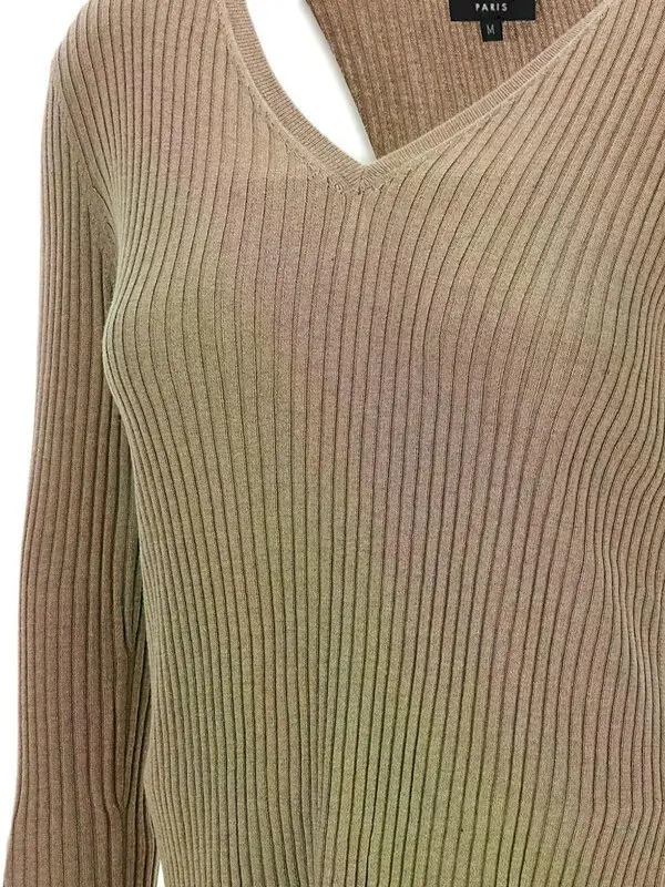 IRIE' V-neck Ribbed-knit Jumper