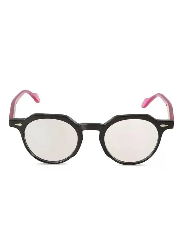 Kàdor Amadeus Round-frame Glasses - Black