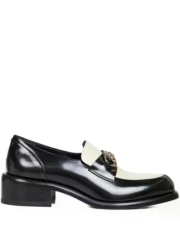 Gucci 35mm Horsebit Almond-toe Loafers