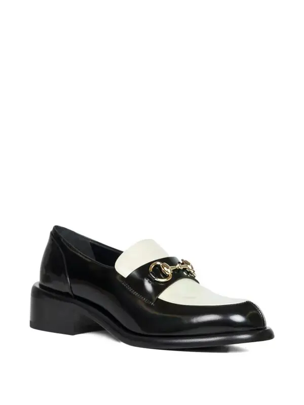 Gucci 35mm Horsebit Almond-toe Loafers