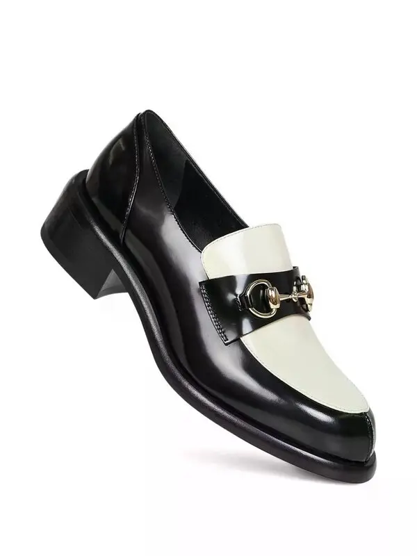 Gucci 35mm Horsebit Almond-toe Loafers