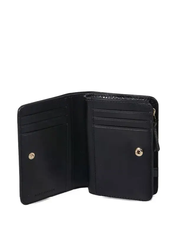 Marc Jacobs Logo-plaque Wallet - Black