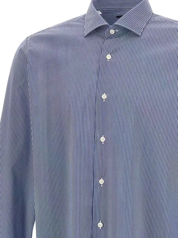 MARCHESANI Striped Buttoned Shirt