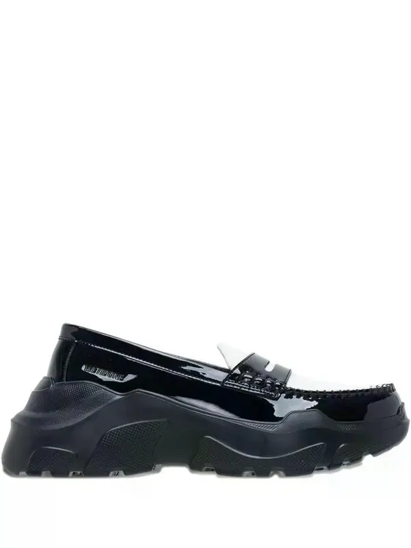 We11Done Two-toned Platform Loafers