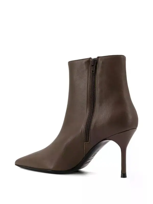 Staud 80mm Pointed Boots - Brown