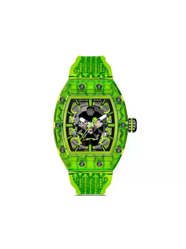 Philipp Plein Cryptonite 55mm Timepiece - Black