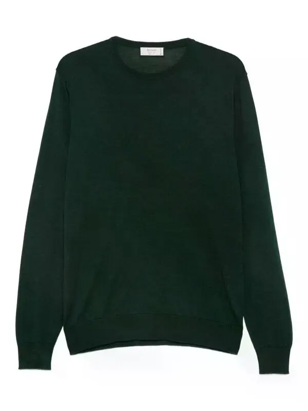 FERRANTE Crew-neck Sweater - Green