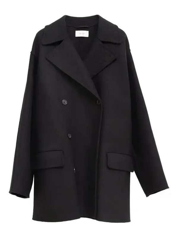THE ROW Double-breasted Wool Coat