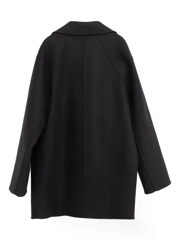 THE ROW Double-breasted Wool Coat