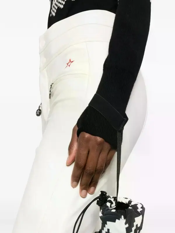 Perfect Moment Star-pattern Long-sleeve Bodysuit