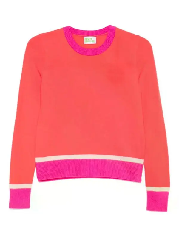 From Future Striped Sweater