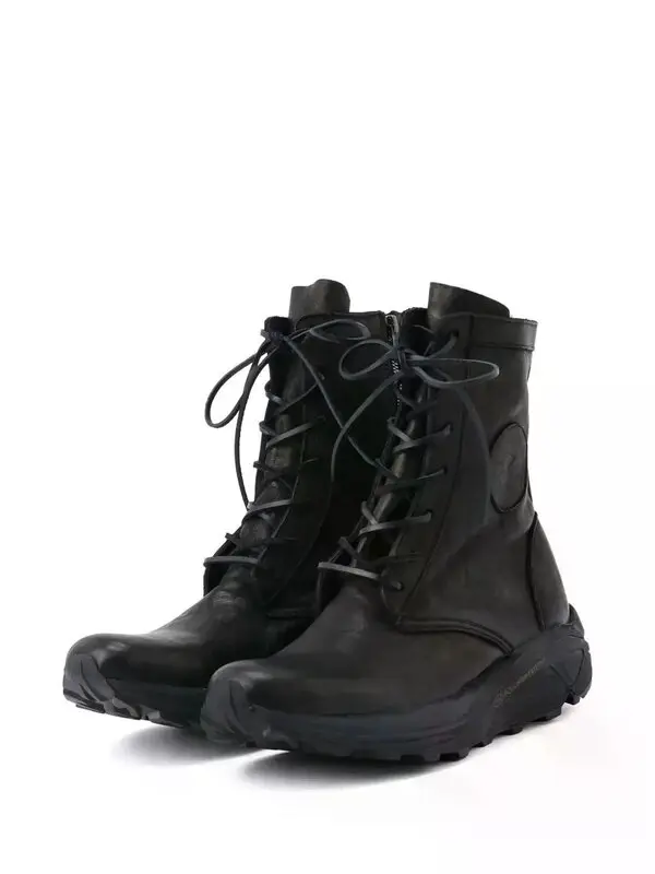 Yohji Yamamoto Combat Lace-up Boots