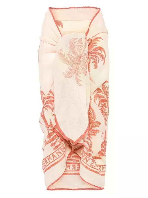Zimmermann Woven Print Pareo