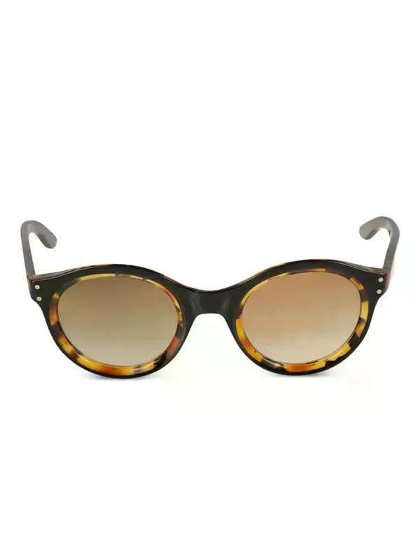 KADOR Round Frame Sunglasses With Gradient Lenses