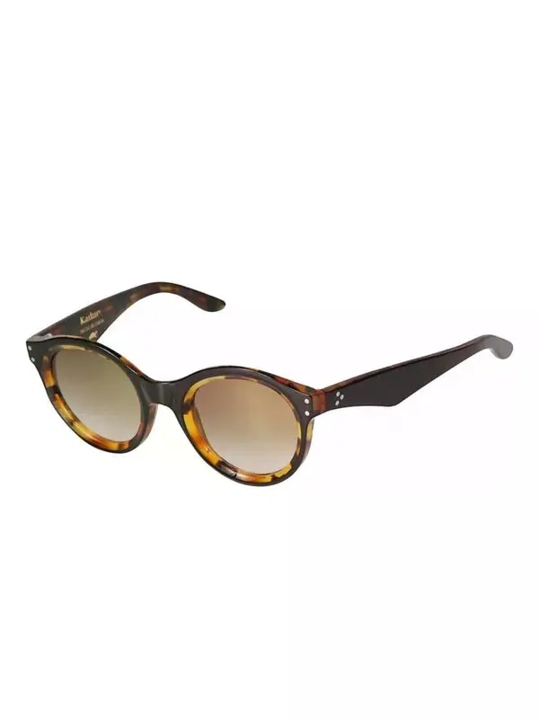 KADOR Round Frame Sunglasses With Gradient Lenses