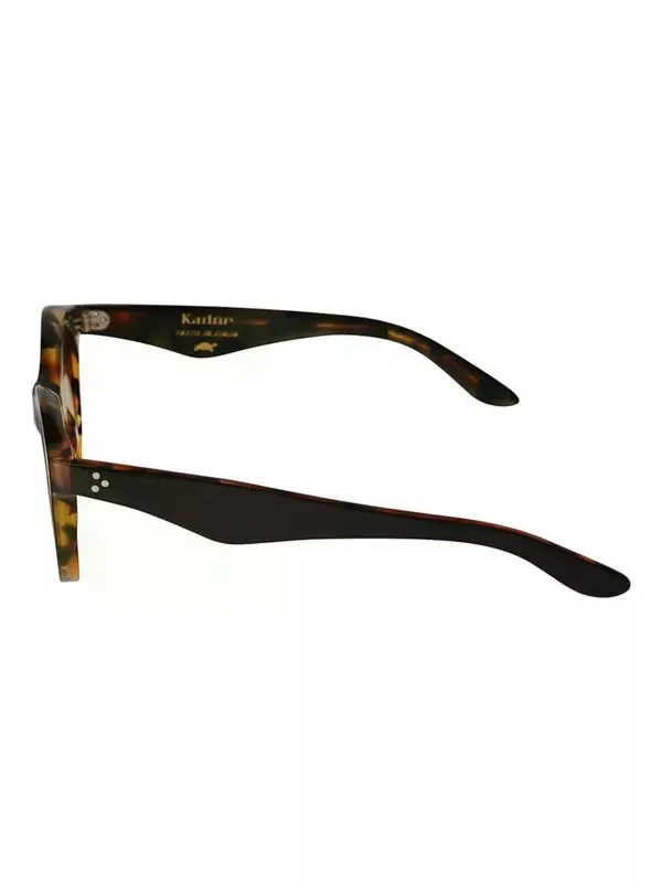 KADOR Round Frame Sunglasses With Gradient Lenses