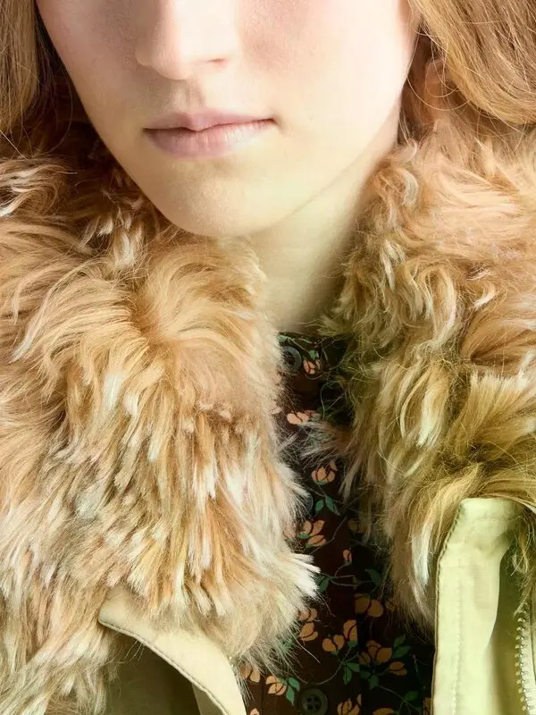 Prada Shearling-collar Jacket - Neutrals
