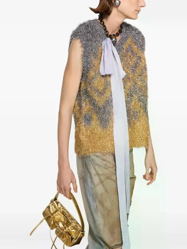 Acne Studios Geometric-pattern Vest