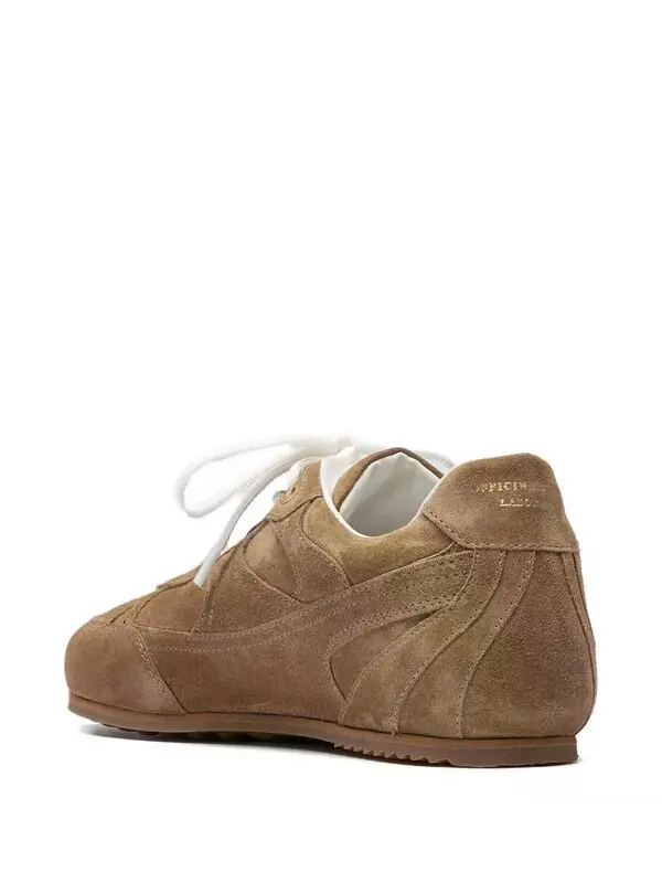 Officine Creative Away 101 Leather Lace-up Sneakers - Brown