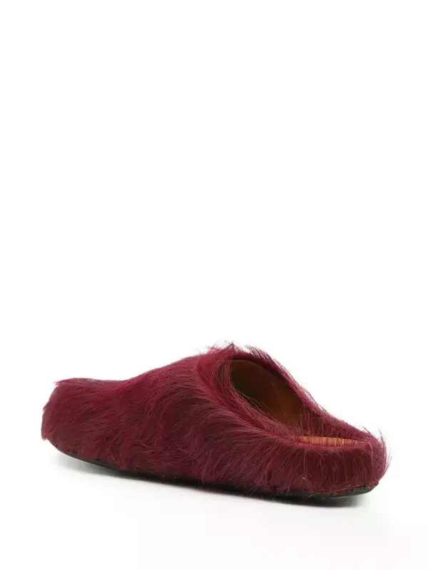 Marni Fussbett Sabot Mules - Red