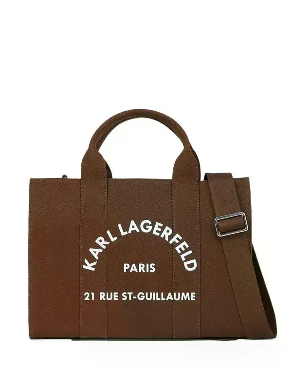 Karl Lagerfeld Rue St-guillaume Tote Bag - Brown