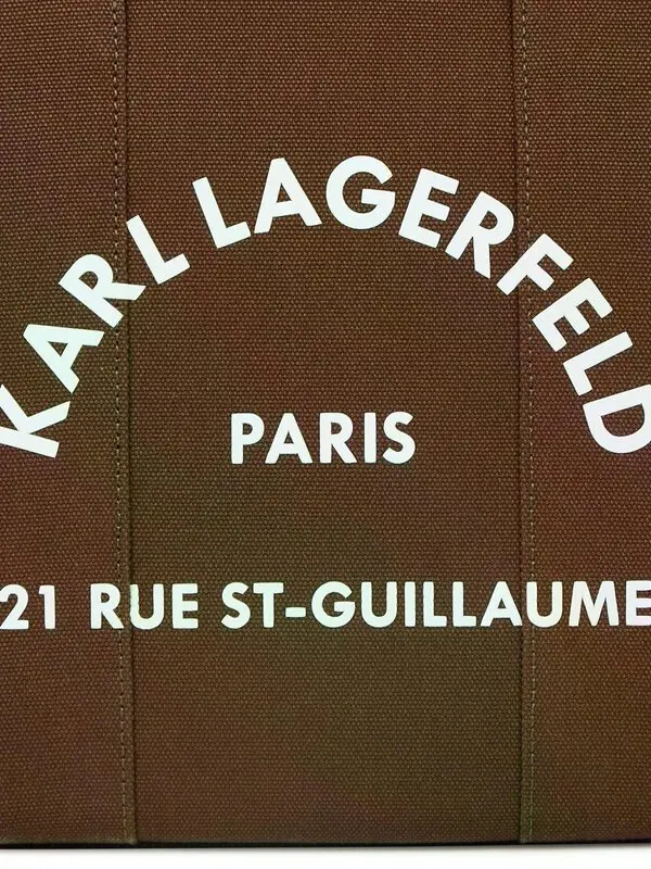 Karl Lagerfeld Rue St-guillaume Tote Bag - Brown