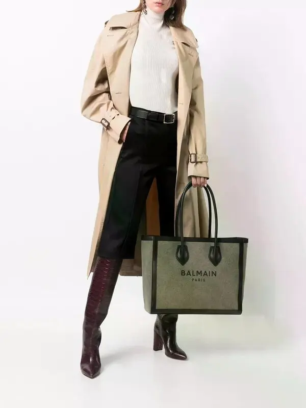Balmain B-army 42 Tote Bag