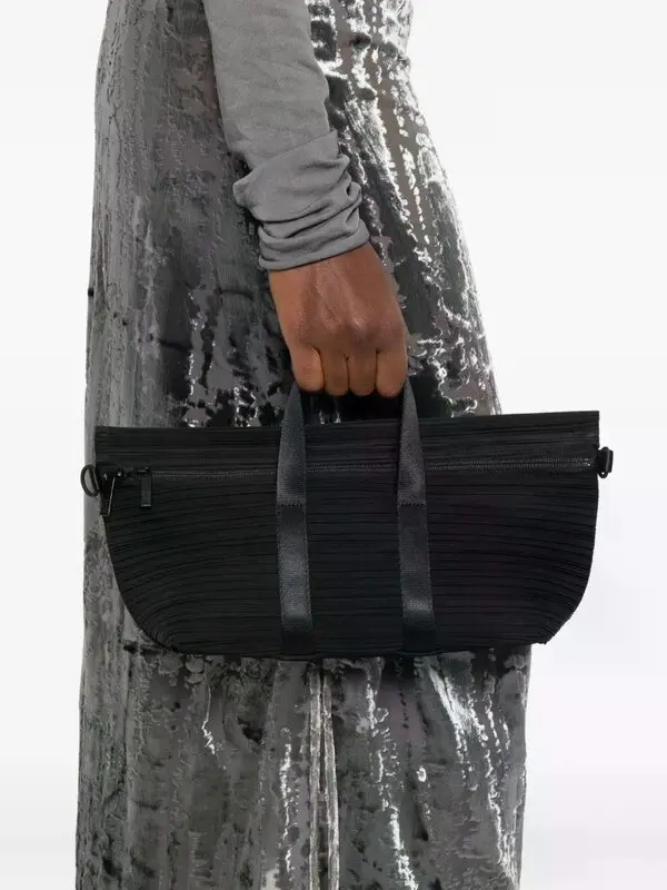 Issey Miyake Boston Pleated Satchel