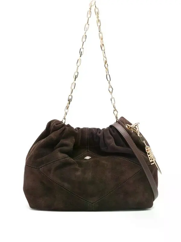 Ba&sh Mini June Suede Tote Bag