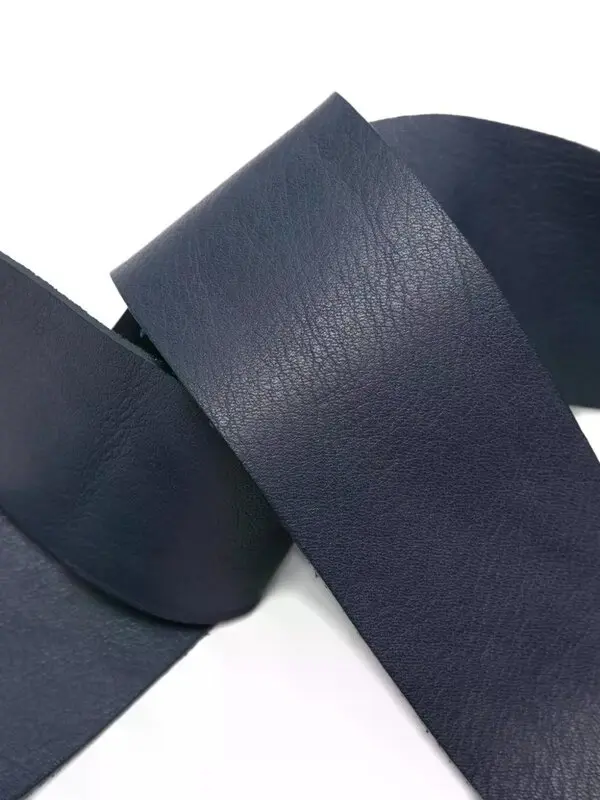 NIU Leather Tie-end Belt - Blue