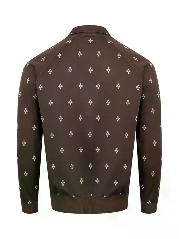 Needles Jacquard Patterned Sweatshirt