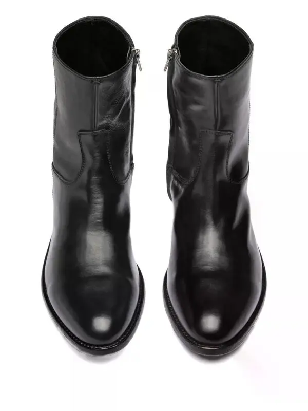 Officine Creative Paul Zip Leather Boots