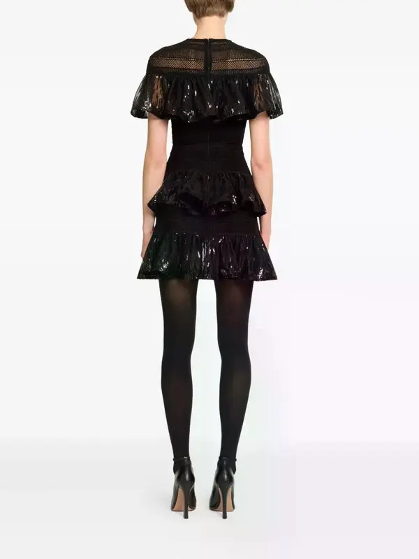 Elie Saab Ruffled Mini Dress