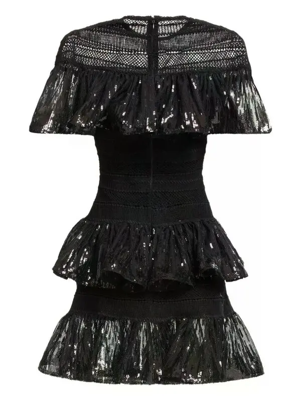 Elie Saab Ruffled Mini Dress