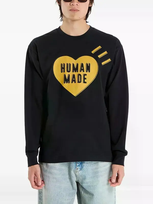 HUMAN MADE Graphic Long-sleeve T-shirt - Black