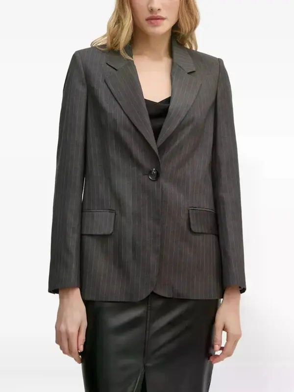 Sisley Pinstriped Blazer