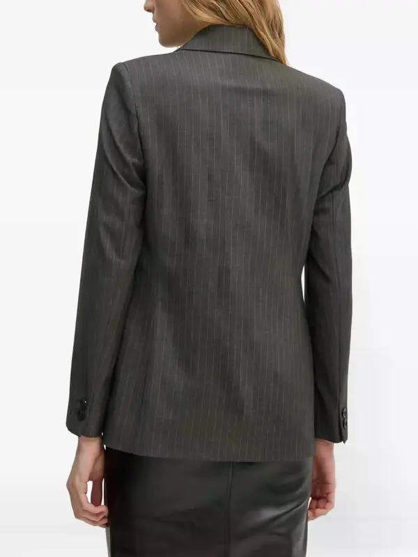 Sisley Pinstriped Blazer