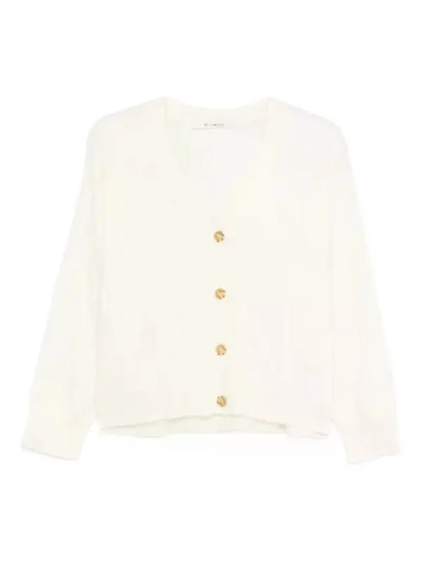 ABSOLUT CASHMERE Gloria Buttoned Cardigan - Neutrals