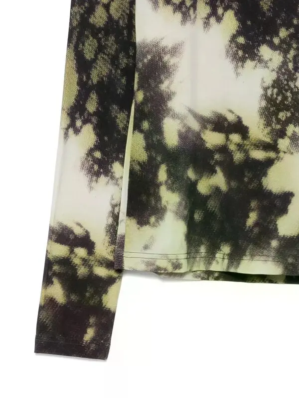 Christian Wijnants Tugal Printed Roll-neck Top